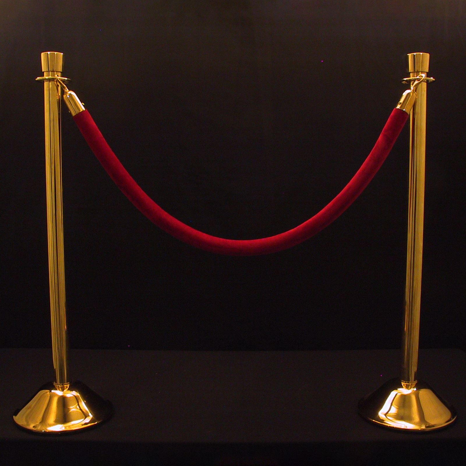 Brass Stanchion Post for Rent | Town & Country Event Rentals