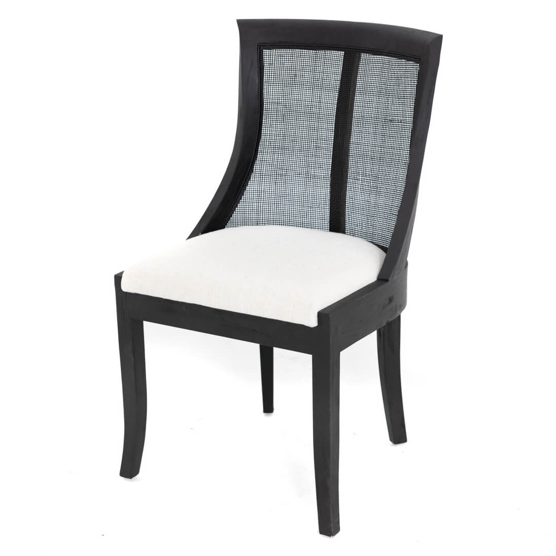 Vero Chair, Black Oak | Town & Country Event Rentals
