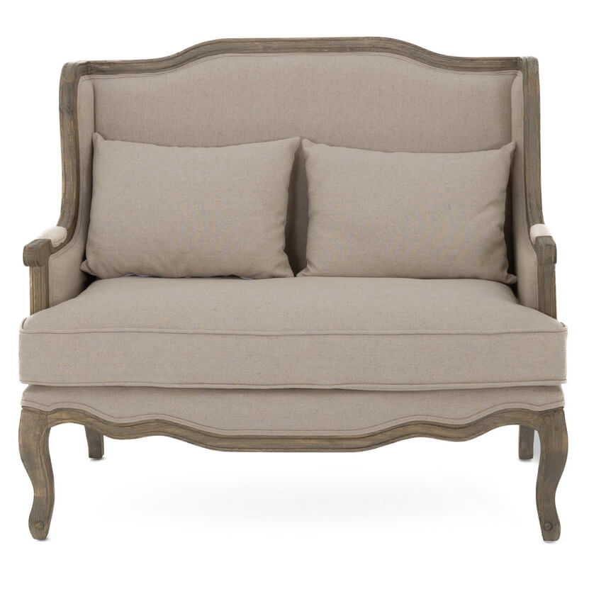 Montecito , Wingback Sofa | Town & Country Event Rentals