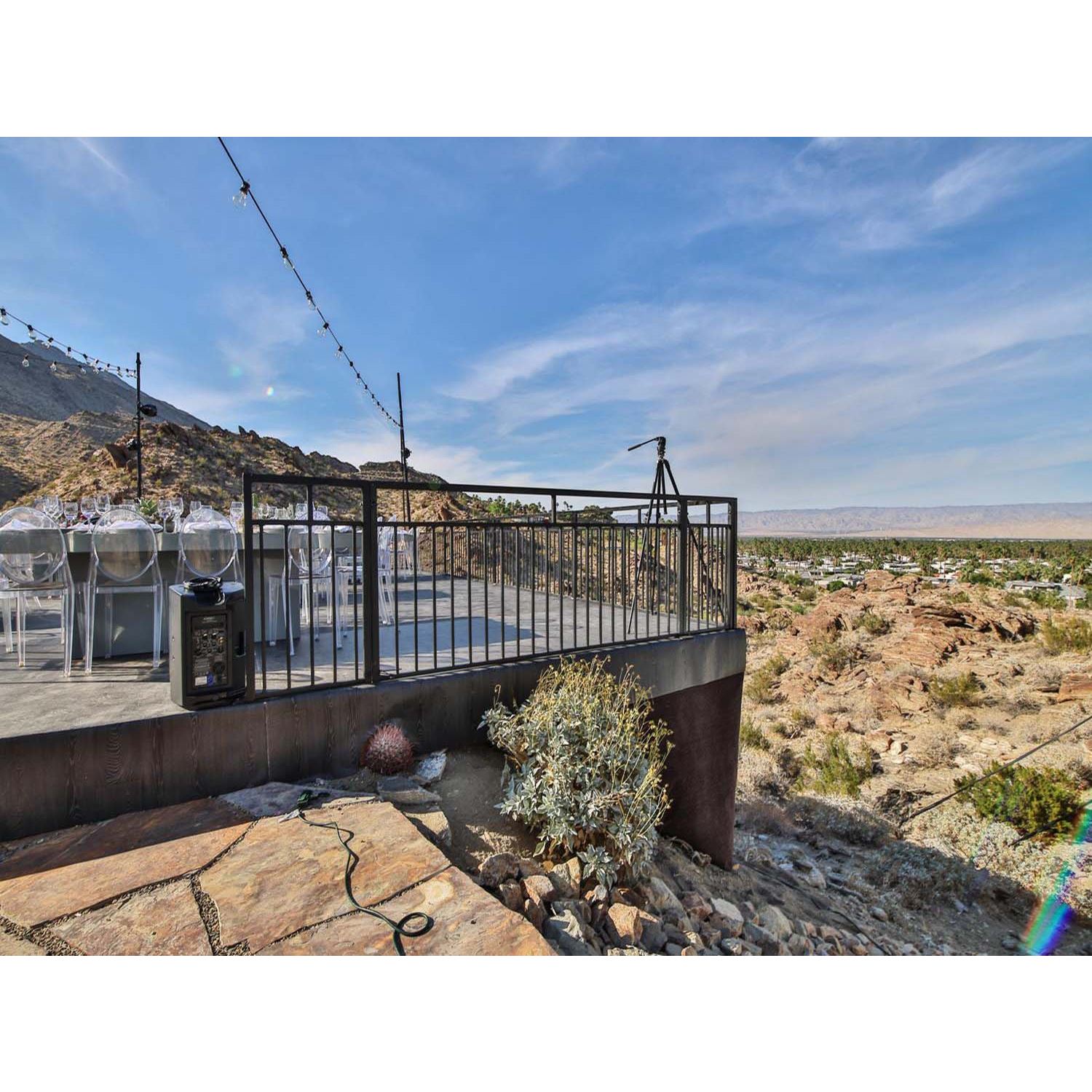 Deck With Railing | Town & Country Event Rentals