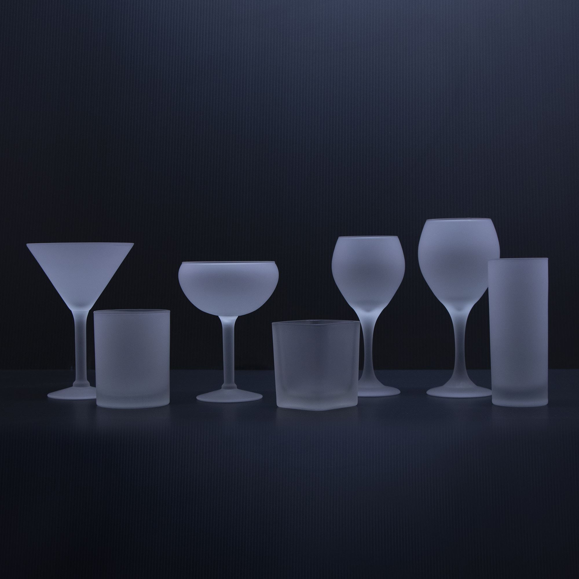 Arctic Ice Glasses | Town & Country Event Rentals