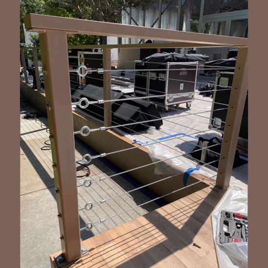 Steel Cable Railing | Town & Country Event Rentals