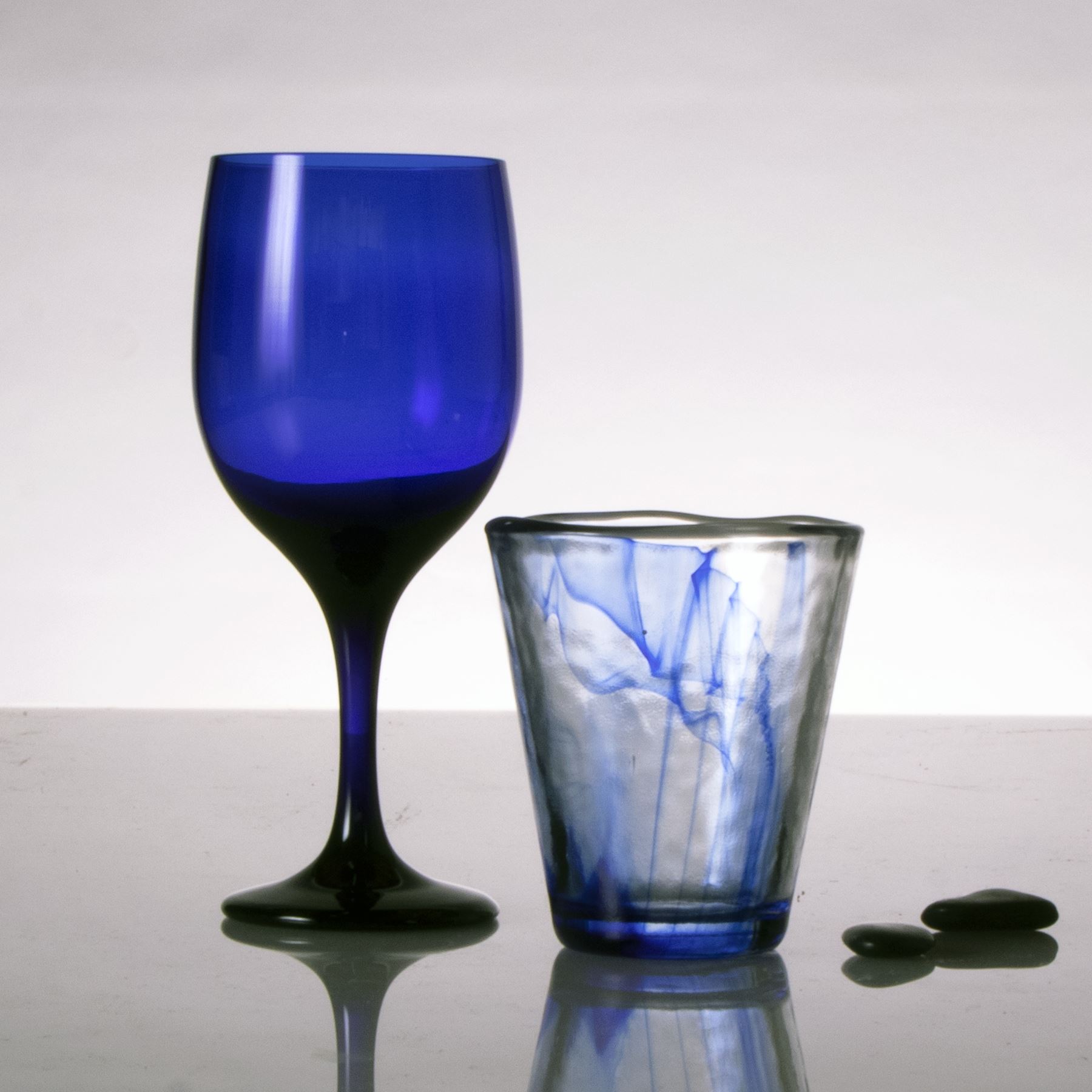 Cobalt Glasses | Town & Country Event Rentals