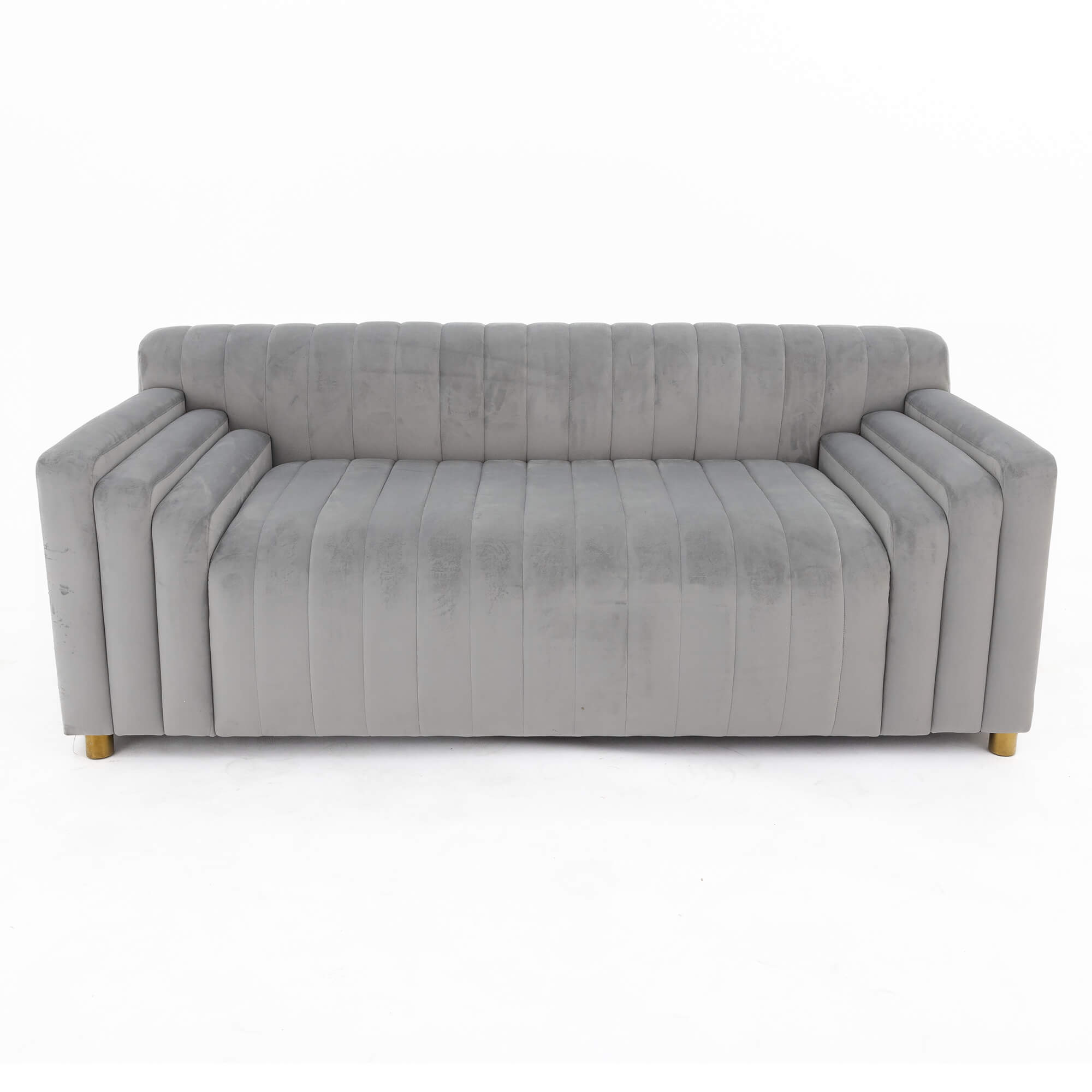 Moma Loveseat, Grey | Town & Country Event Rentals