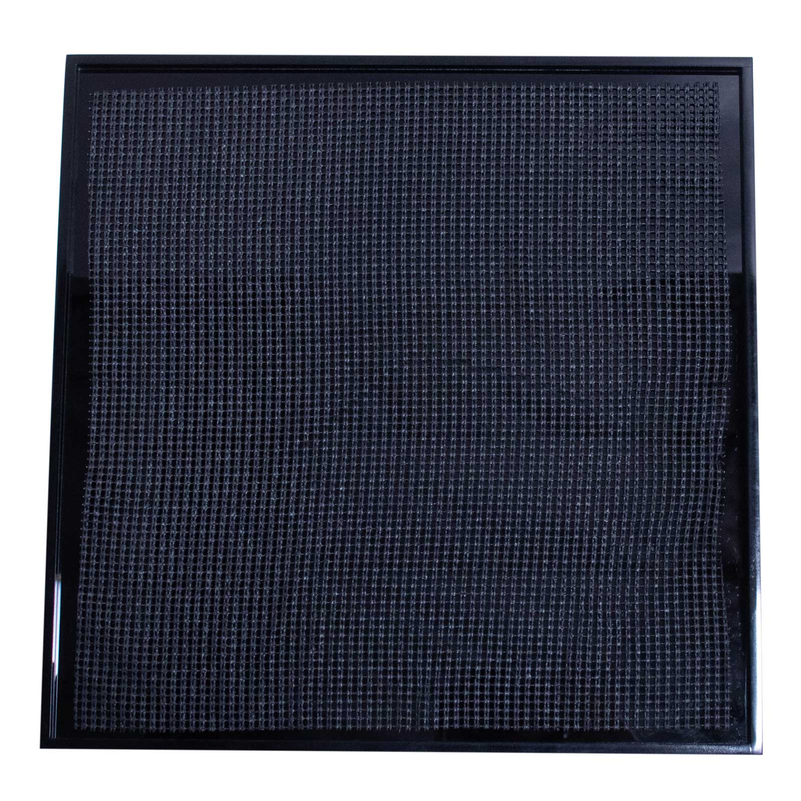 Passing Tray Black Lacquer, 14" SQ W/ Liner | Town & Country Event Rentals