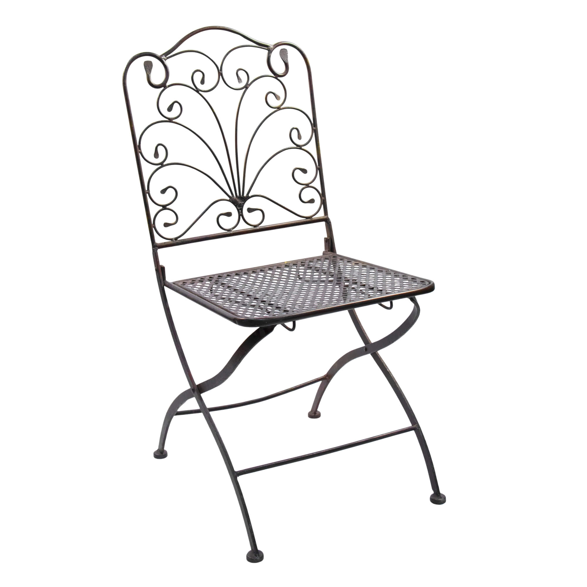 Wrought Iron Folding Chair | Town & Country Event Rentals