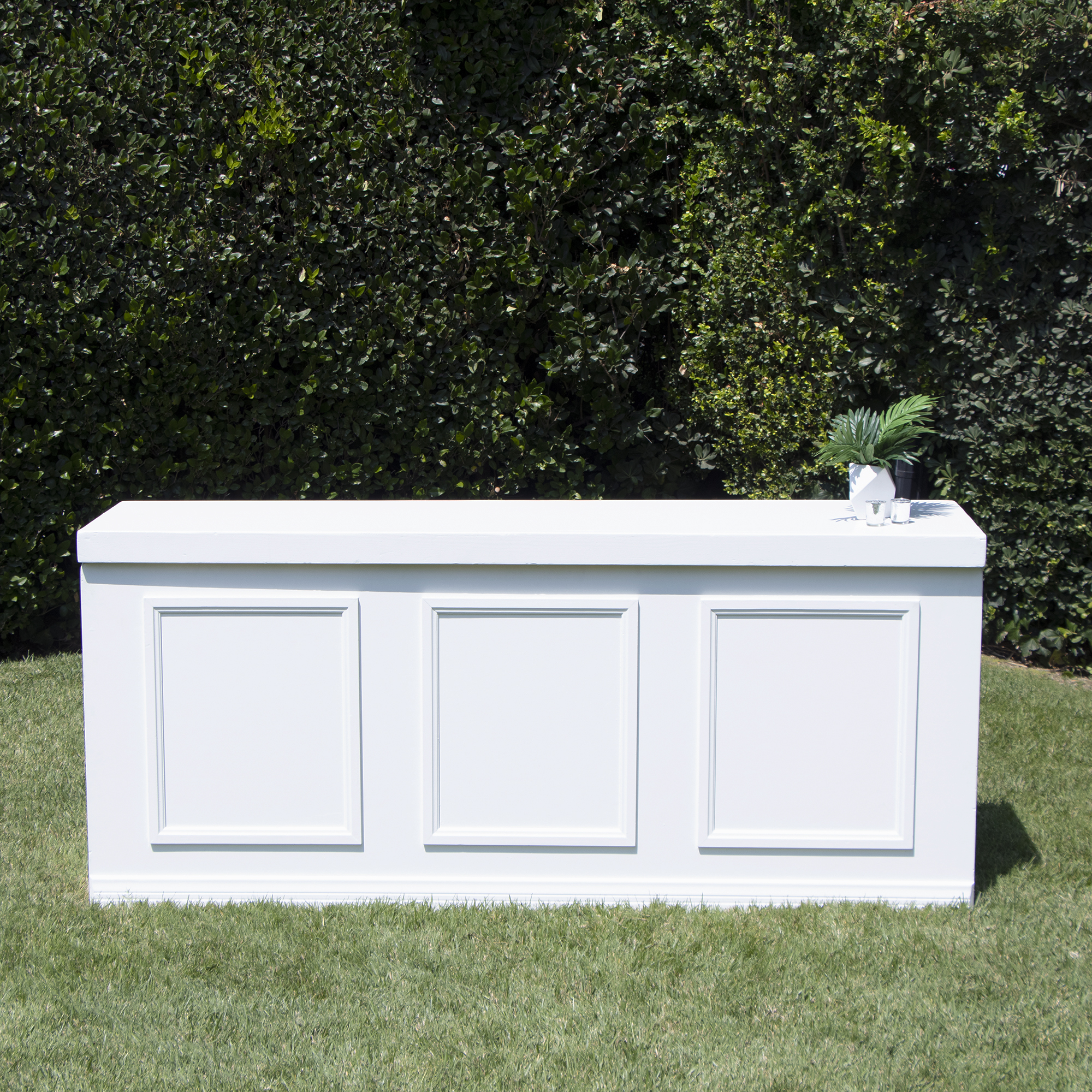 Cielo Blanco 8' Bar | Town & Country Event Rentals