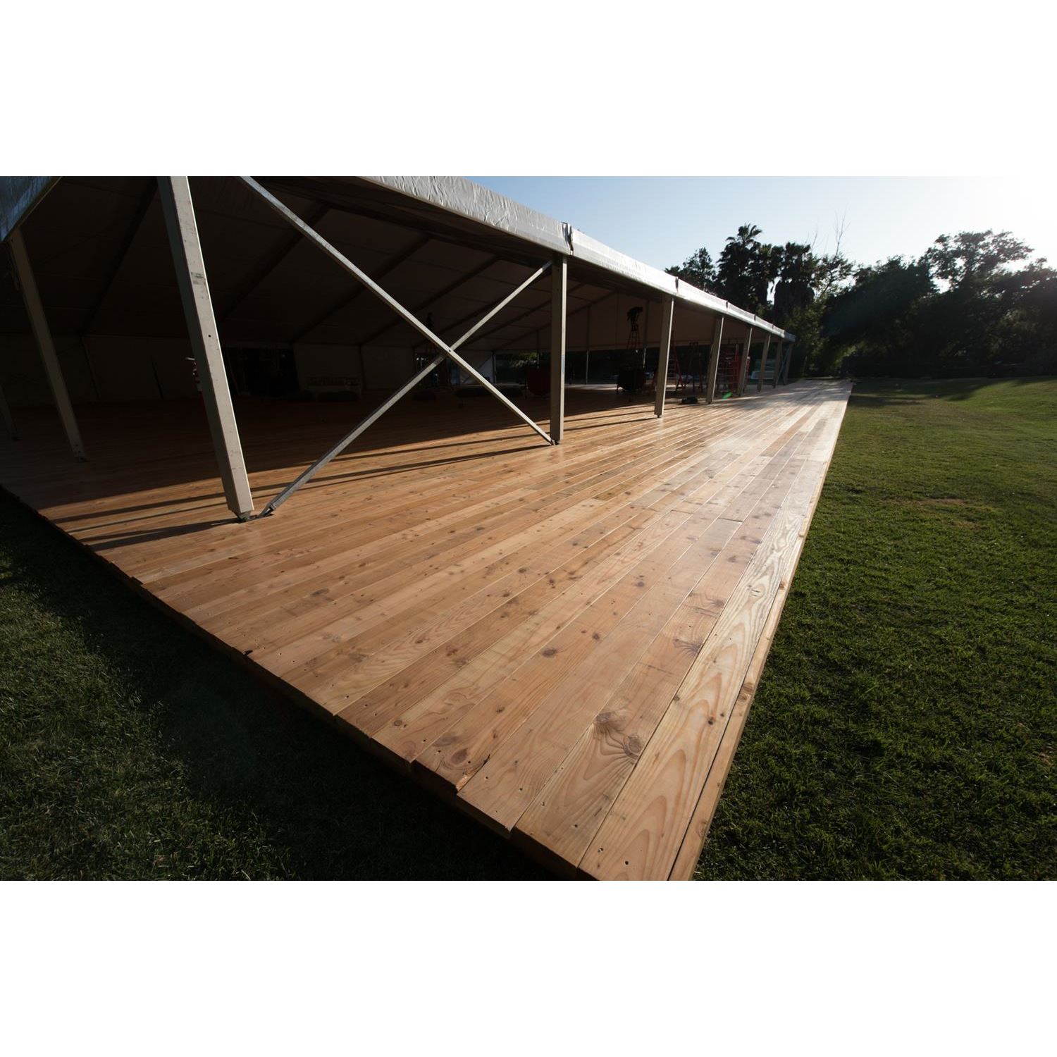 Douglas Fir Plank Flooring | Town & Country Event Rentals