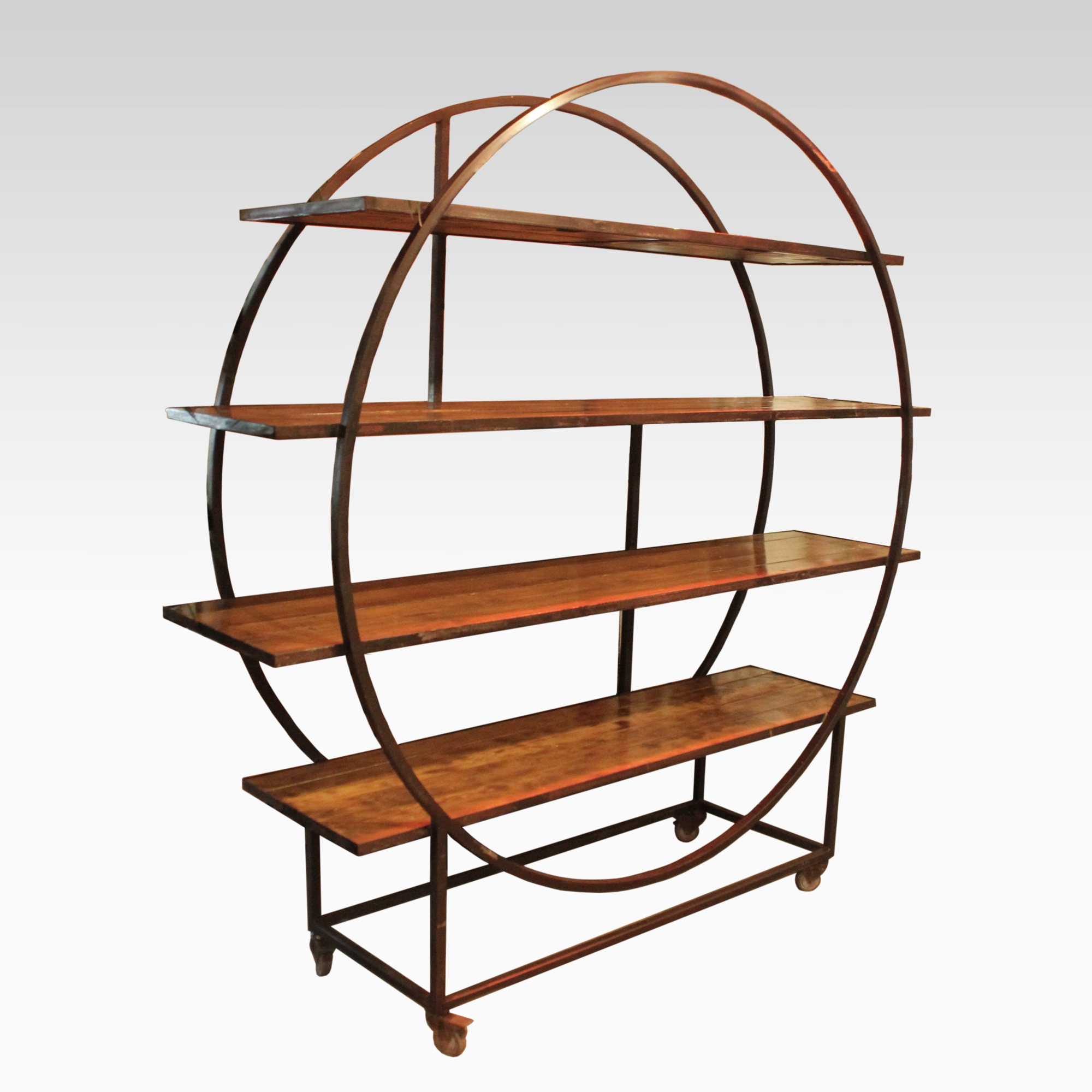 Edison 6' Circular Back Bar | Town & Country Event Rentals