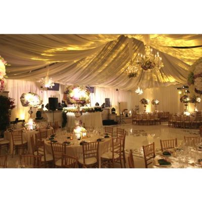 Pipe, Drapes, and Swagging for Parties and Weddings