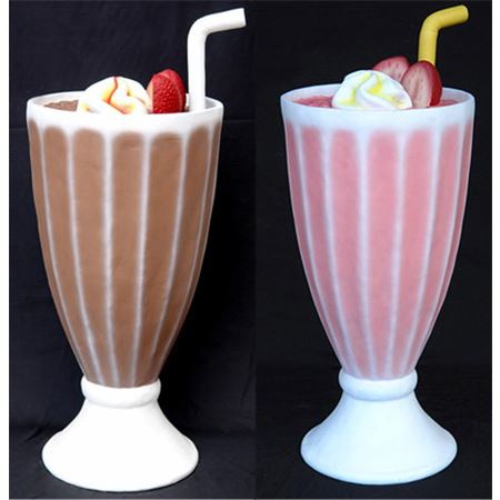 Milkshake Statues | Town & Country Event Rentals