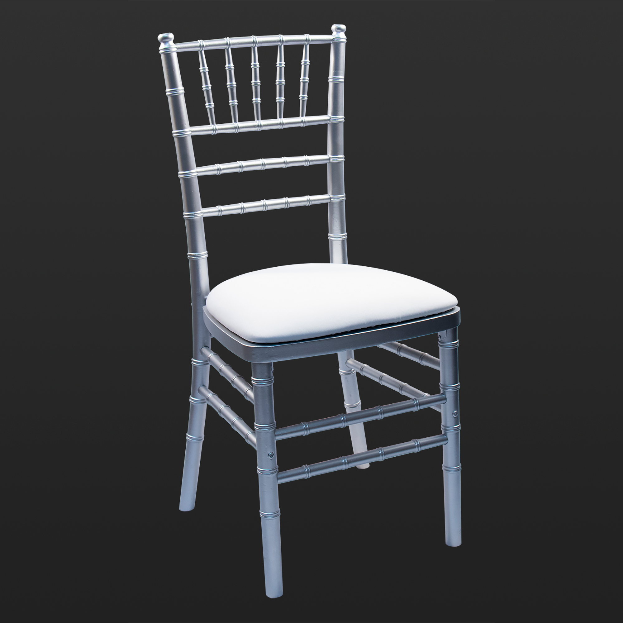 Silver Chiavari Chair | Town & Country Event Rentals