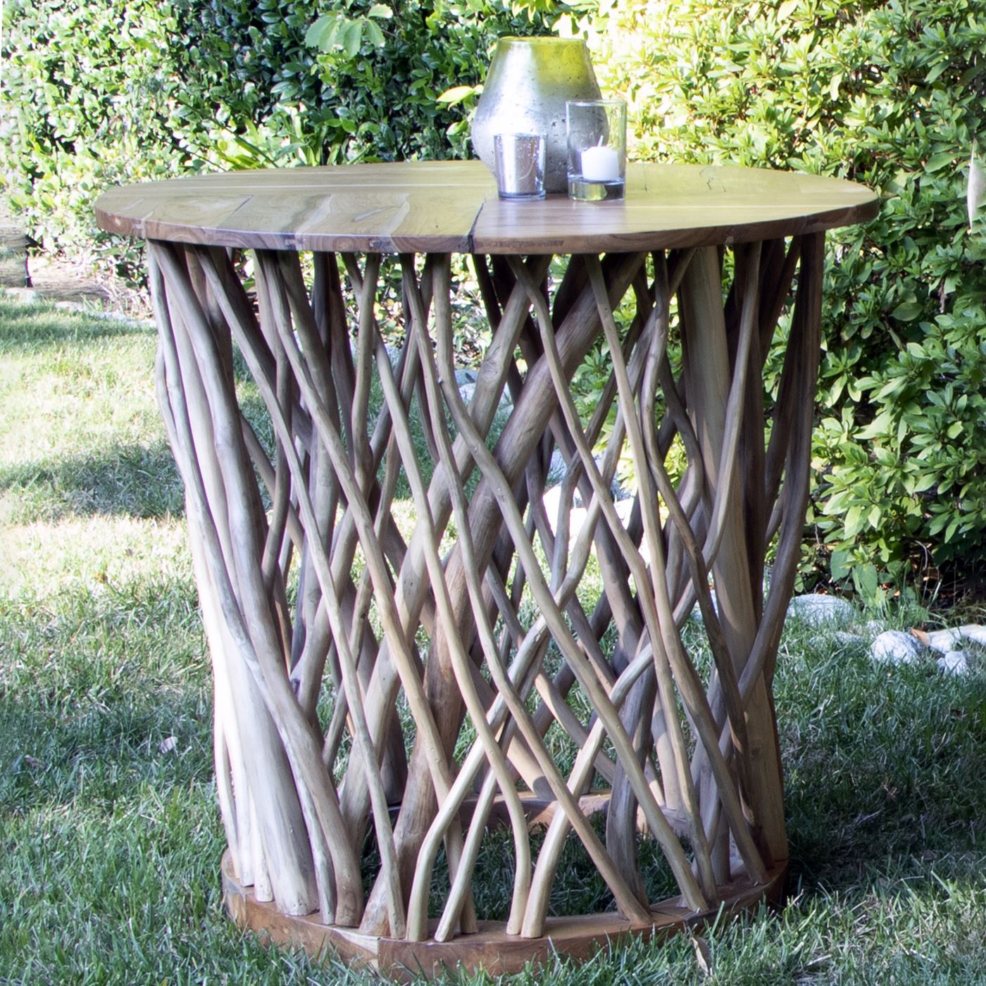 Sumatra Twig Cocktail Table | Town & Country Event Rentals