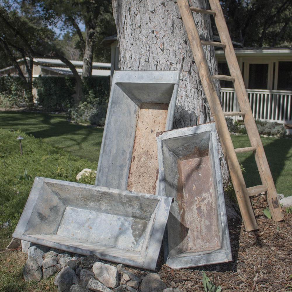 Vineyard Zinc Trough | Town & Country Event Rentals