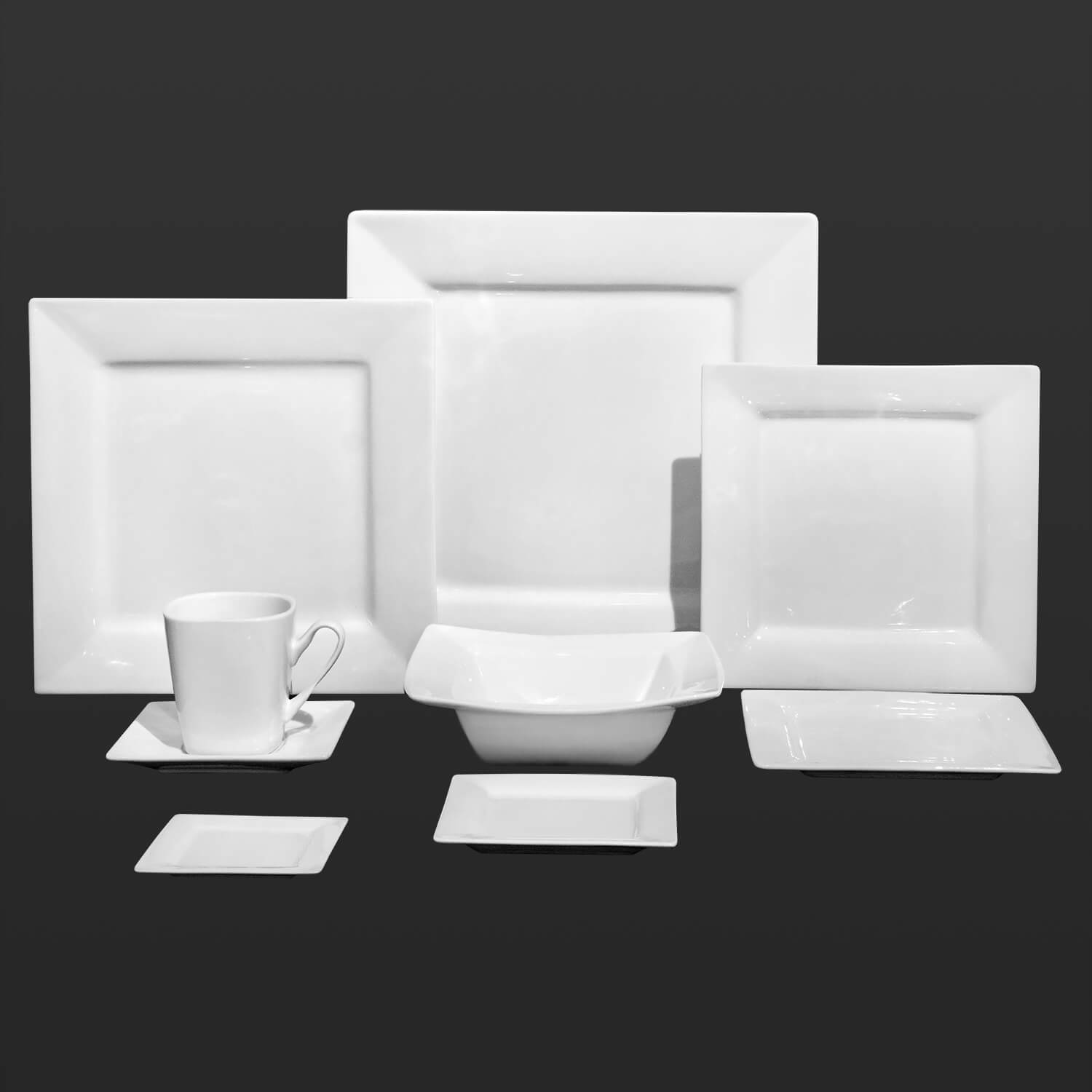 Aja White China | Town & Country Event Rentals