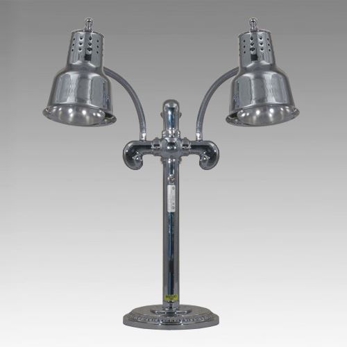 Deluxe Chrome Dual Heat Lamp | Town & Country Event Rentals