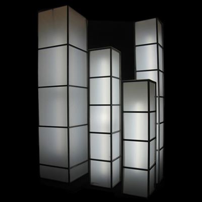 Translucent Light Tower | Town & Country Event Rentals