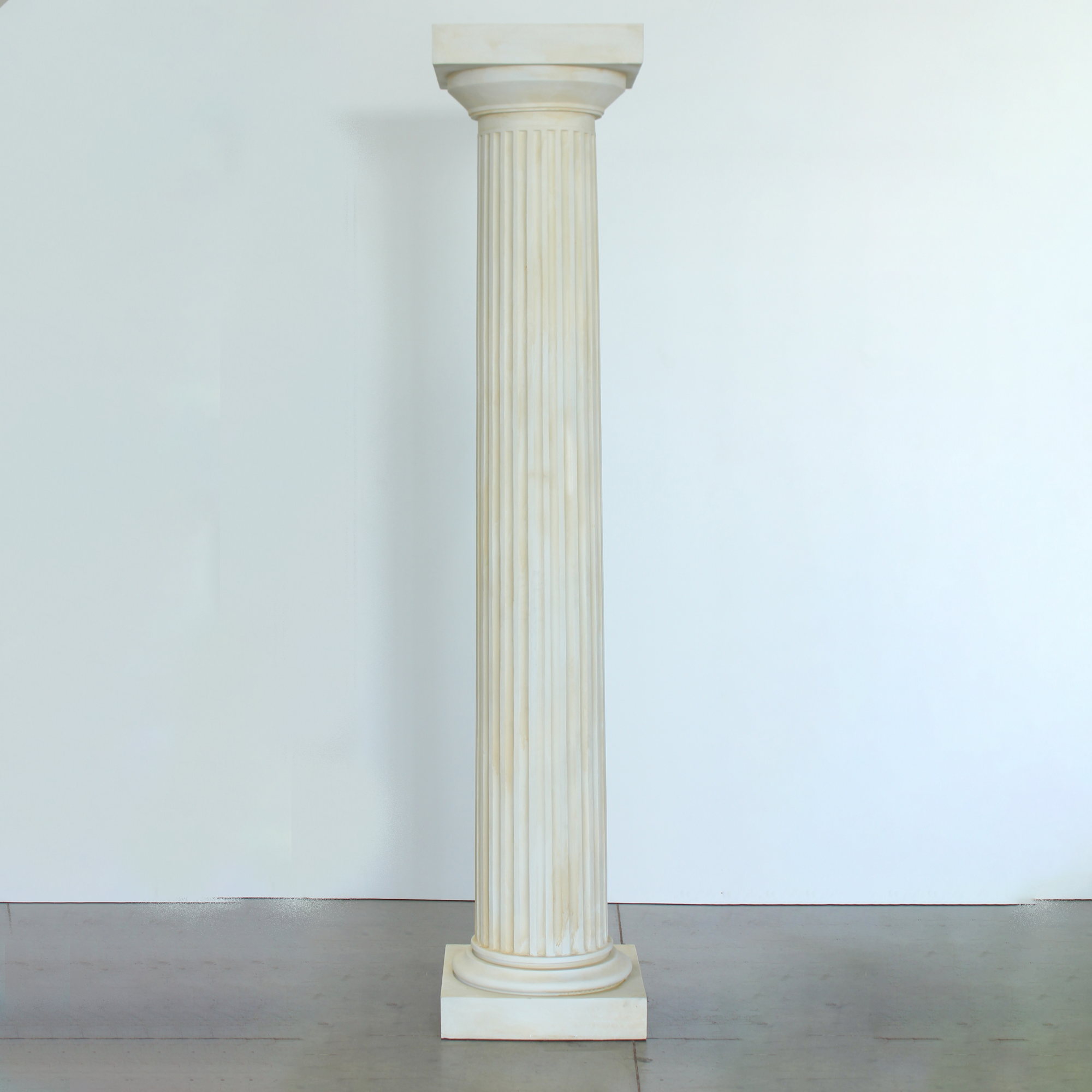 White Marble Roman Column | Town & Country Event Rentals