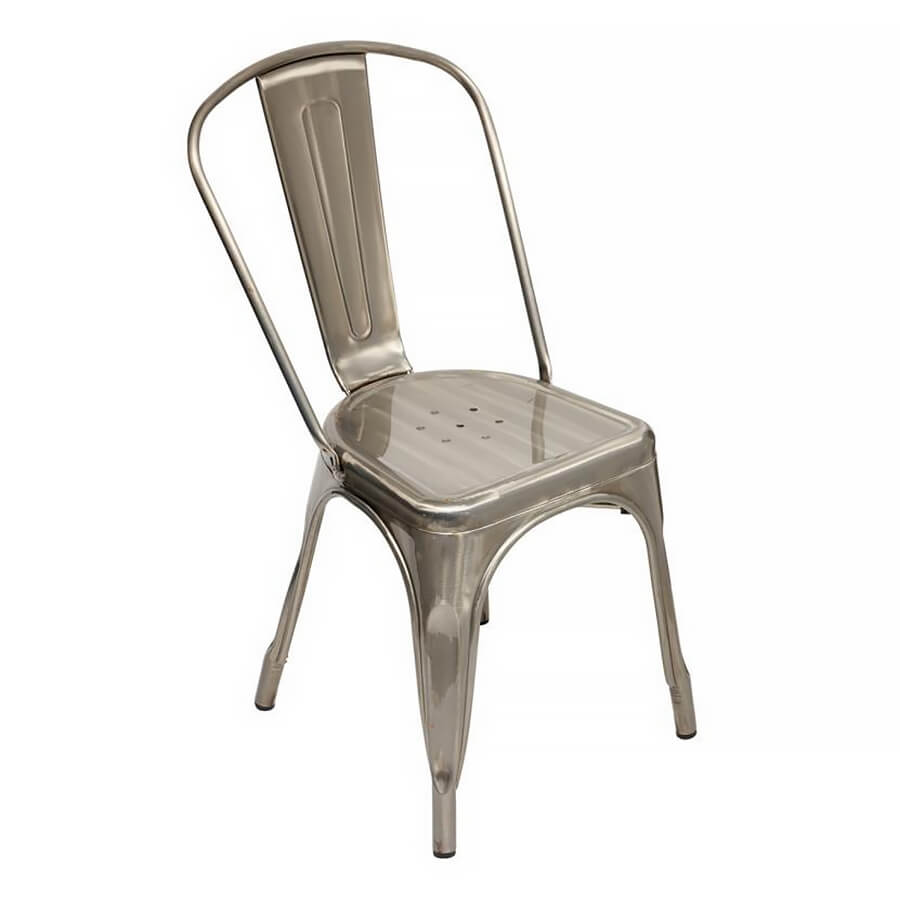 Silver Urban Metal Chair | Signature Party
